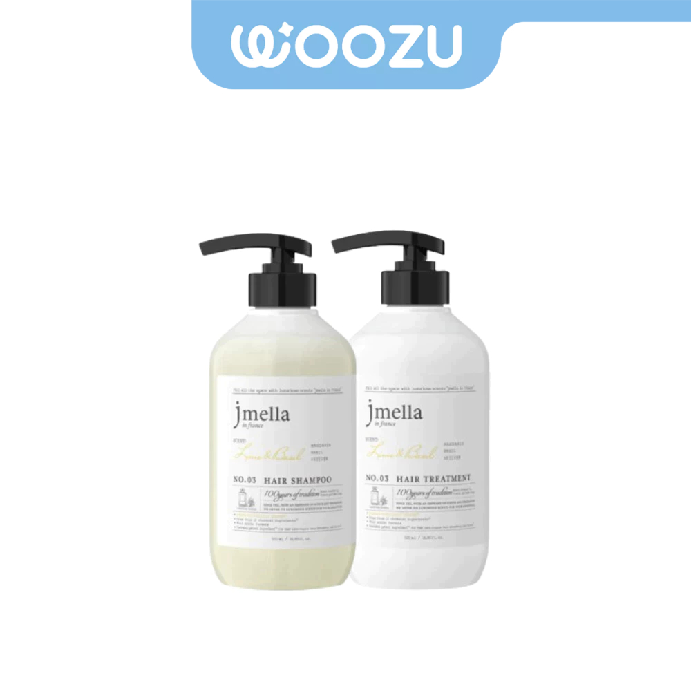 JMELLA Lime & Basil Hair Shampoo/Hair Treatment | Shopee Thailand