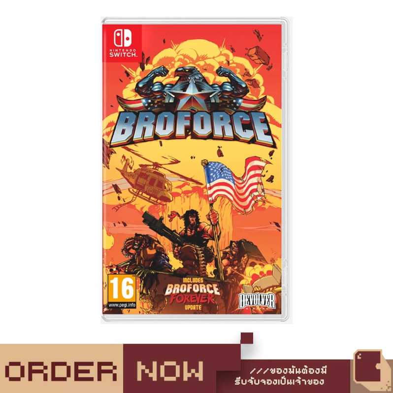 Nintendo Switch™ Broforce [bY ClaSsIC GaME] | Shopee Thailand