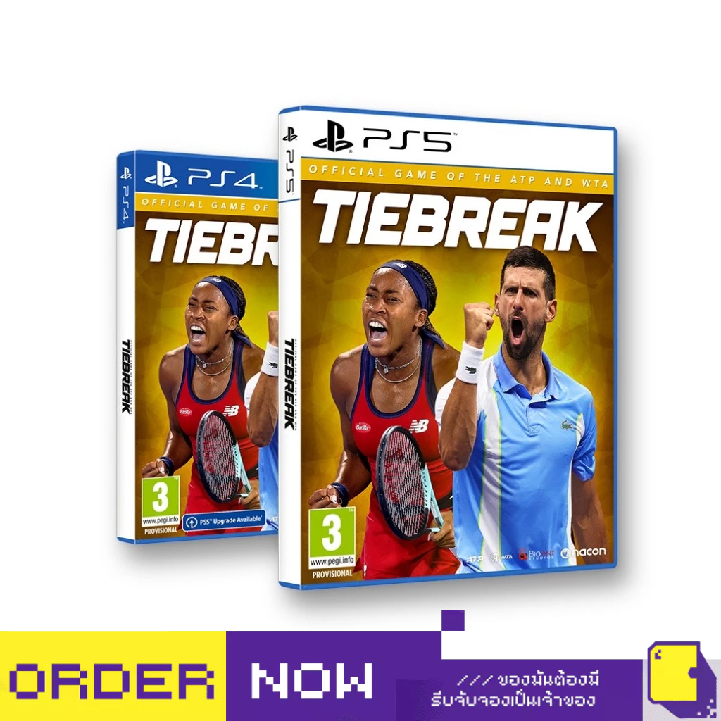 PlayStation™ PS4 / PS5 Tiebreak: The Official Game of the ATP and WTA (By ClaSsIC Ga | Shopee ...