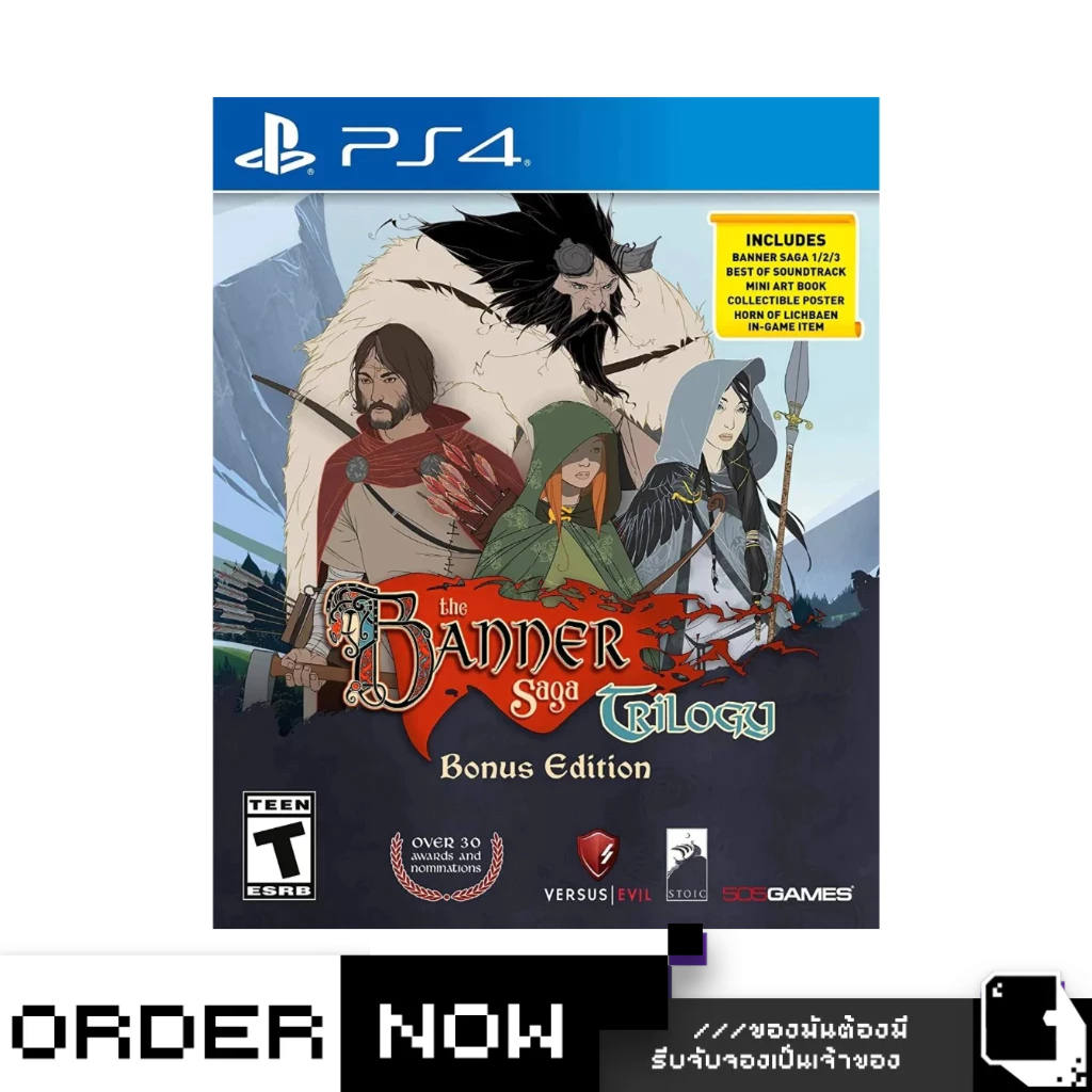 PlayStation 4™ PS4™ The Banner Saga Trilogy [Bonus Edition] (By ClaSsIC ...