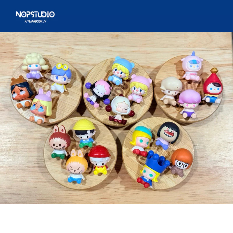 [พร้อมส่งในไทย] ครบชุด POP BEAN Classic Sitting Series (20 ตัว ...