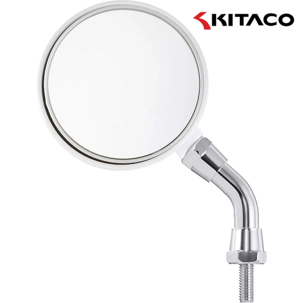 KITACO JAPANESE กระจกก้านสั้น ทรงกลมขนาดเล็ก MONKEY 125 / DAX 125 และ ...