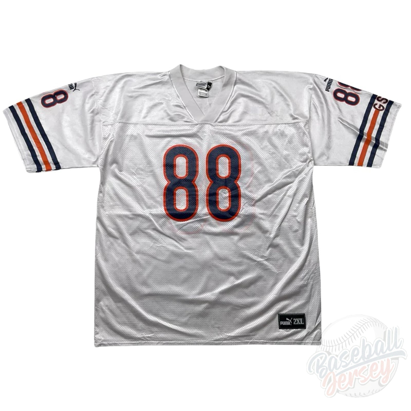 เสื้ออเมริกันฟุตบอล Vintage Rare Puma NFL Chicago Bears M. Robinson #88 ...
