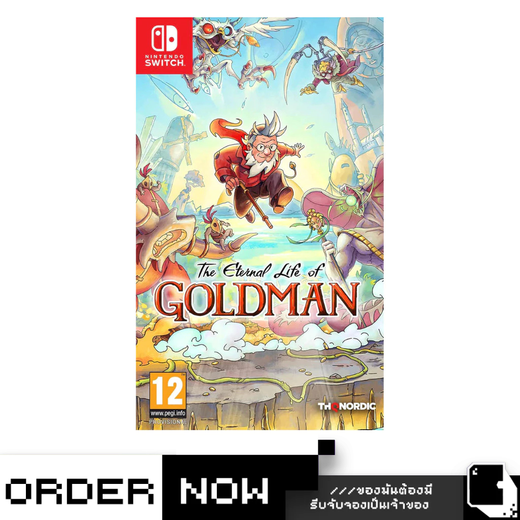 Pre-Order | Nintendo Switch™ NSW The Eternal Life of Goldman (วาง ...