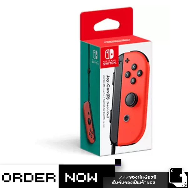 Nintendo Switch™ NSW Joy-Con (R) Controller - Neon Red (By ClaSsIC GaME ...