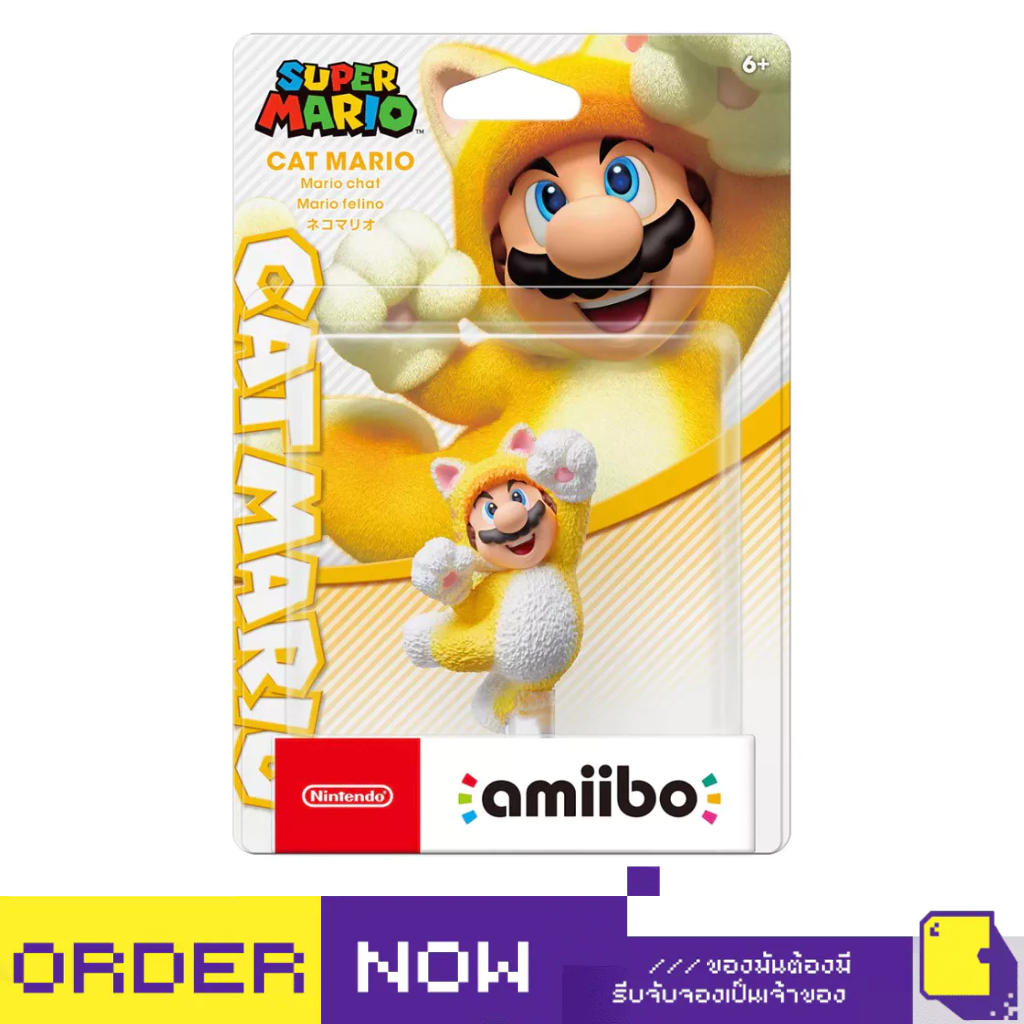 AMIIBO SUPER MARIO SERIES FIGURE (NEKO MARIO) (เกมส์ Nintendo Switch ...