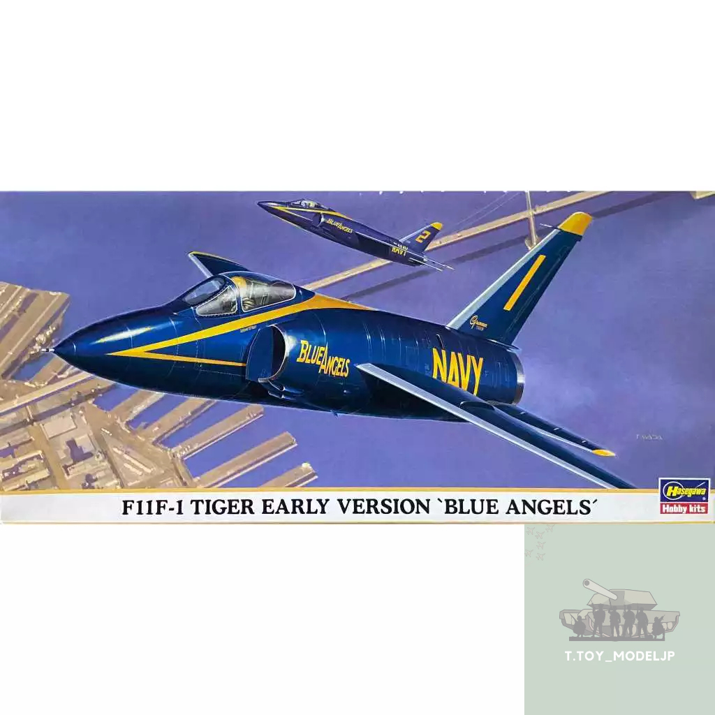 Hasegawa 1/72 Special Version F-11F-1 Tiger Early Version Blue Angels ...