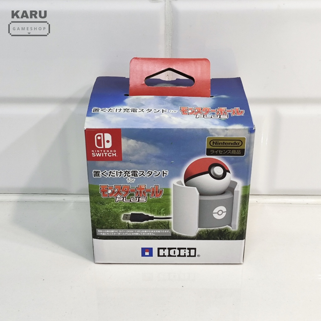 [พร้อมส่ง] มือ 1 อุปกรณ์เสริม Hori : Pokeball Plus Charge Stand ปก ...