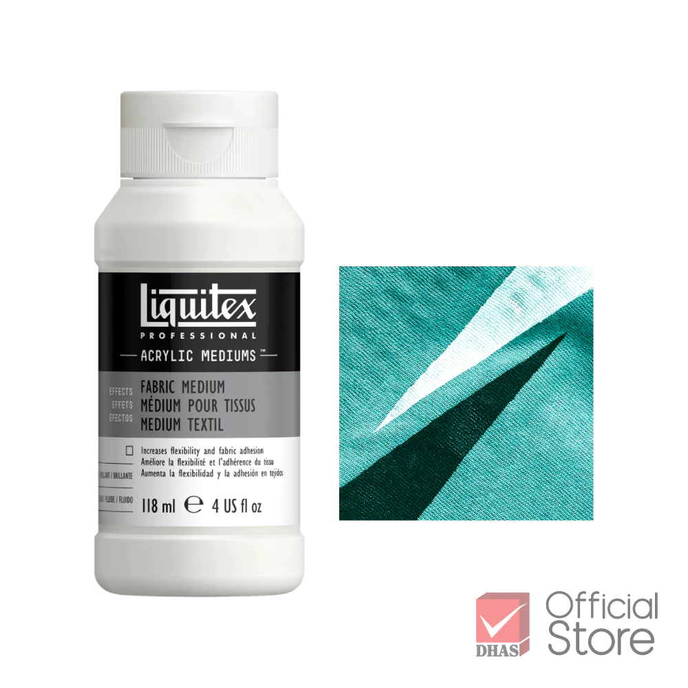 Liquitex สื่อผสม โปรเฟสชันนอล FABRIC MEDIUM แฟบริคมีเดียม 118 ml. จำนวน ...