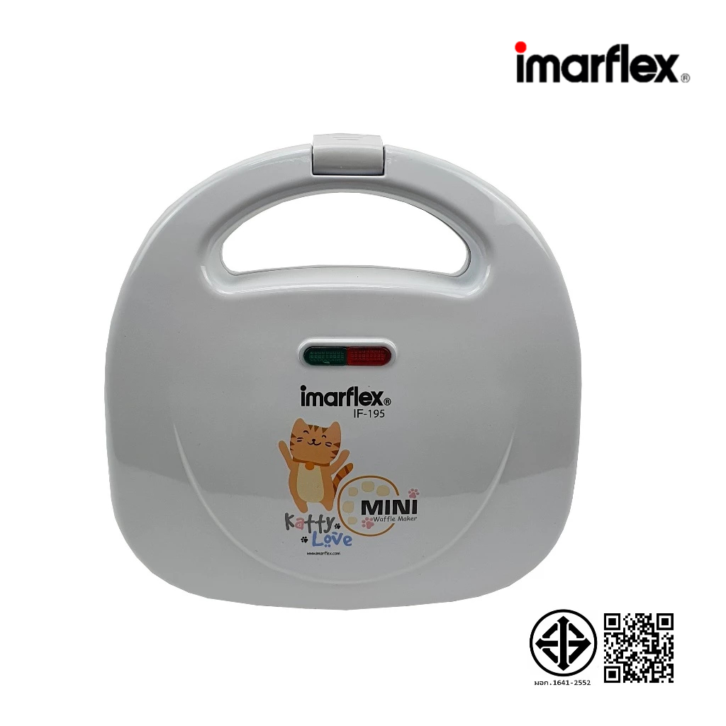 [สินค้าเกรดบี] Imarflex_Z_ เครื่องทำมินิวาฟเฟิล รุ่น IF-195(B) | Shopee Thailand