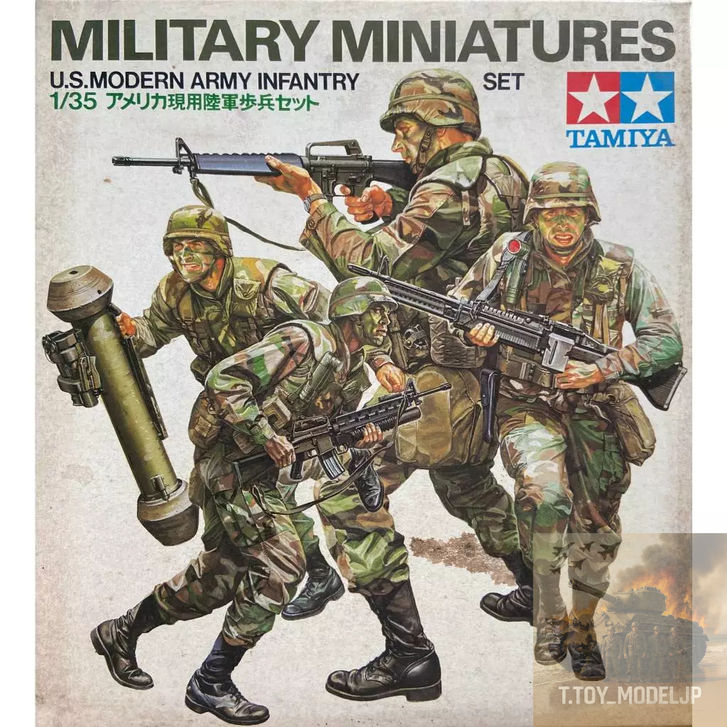 Tamiya 1/35 U.S.Modern Army Infantry No.35133 โมเดลทหาร ทหารสงครามโลก ...