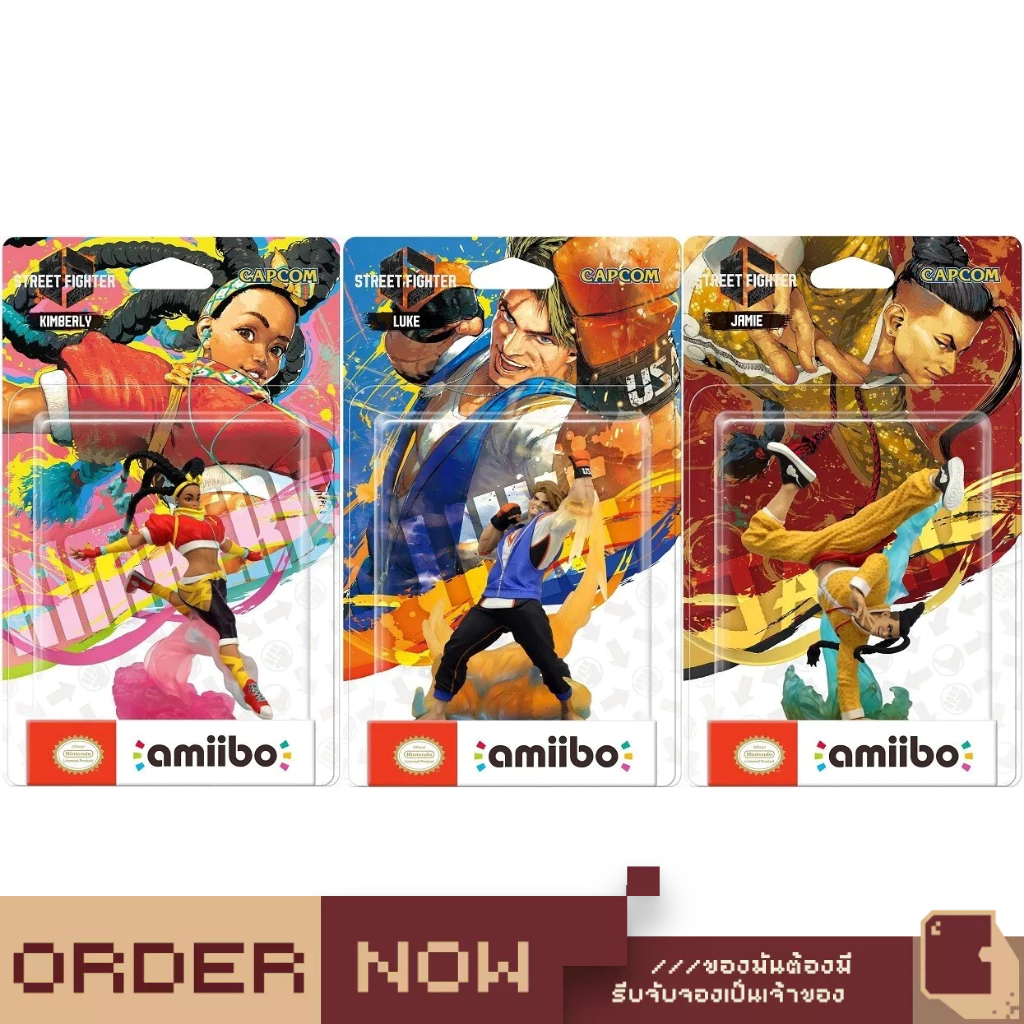 NS2 amiibo Street Fighter 6 Series Figure [bY ClaSsIC GaME] | Shopee Thailand