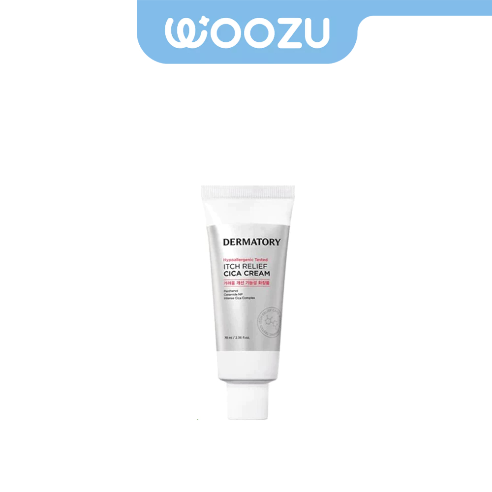 DERMATORY Itch Relief Cica Cream 70ml | Shopee Thailand