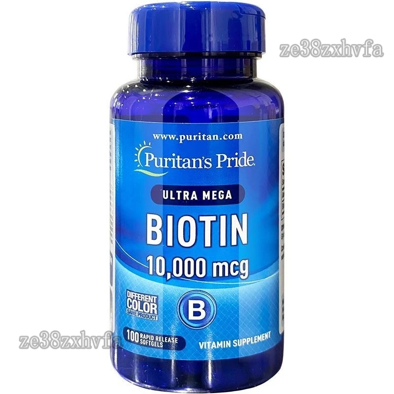 Biotin 10000 mcg from Puritan's Pride - Supports Hair Growth, reduces ...