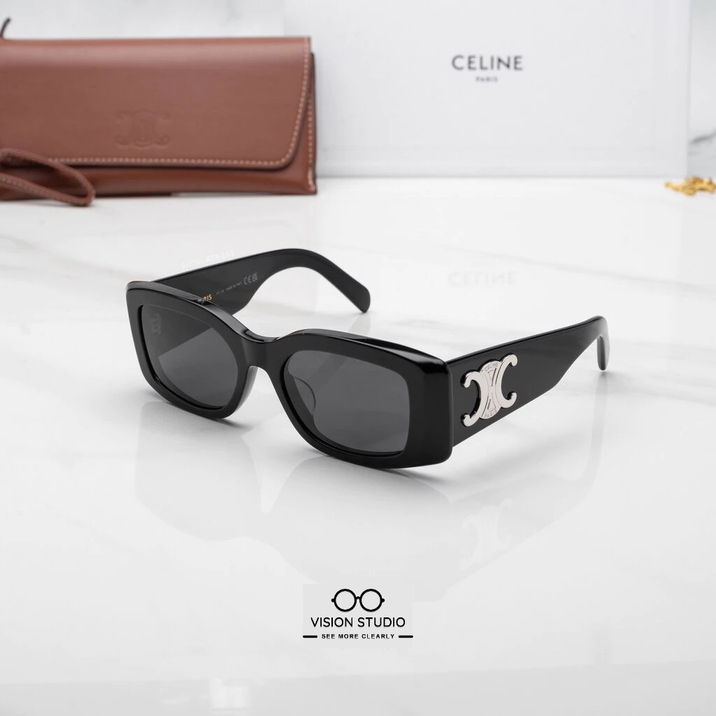 แว่นกันแดด Celine Triomphe XL 01 CL40282U 01A | Shopee Thailand