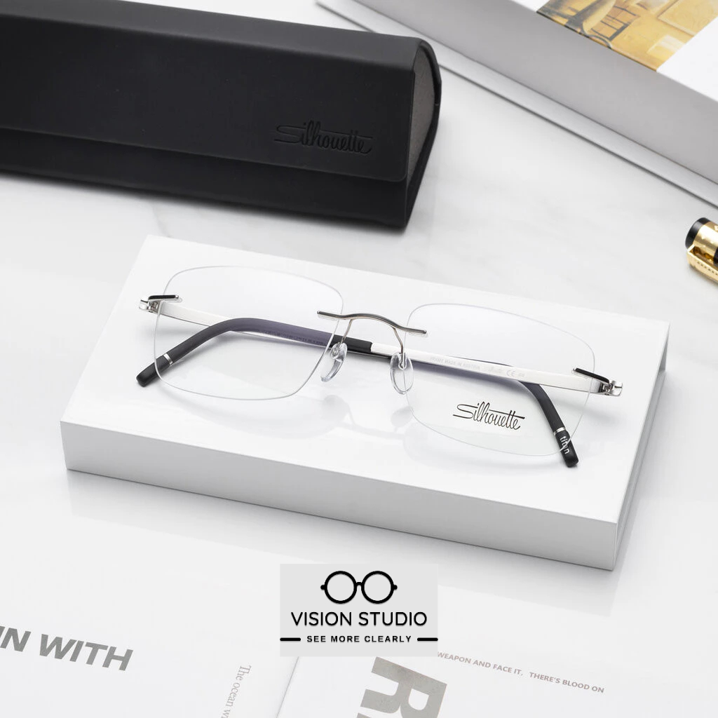 กรอบแว่น Silhouette Momentum 5529/GH 9011 | Shopee Thailand