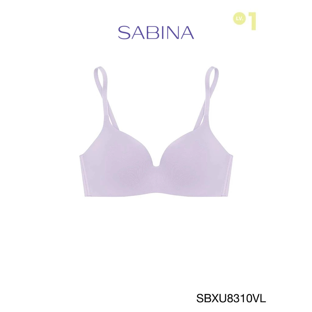 Sabina Pretty Perfect Level 1 เสื้อชั้นใน ไร้ตะเข็บ ไร้โครง รหัส SBXU8310VL - สีม่วงอ่อน ...