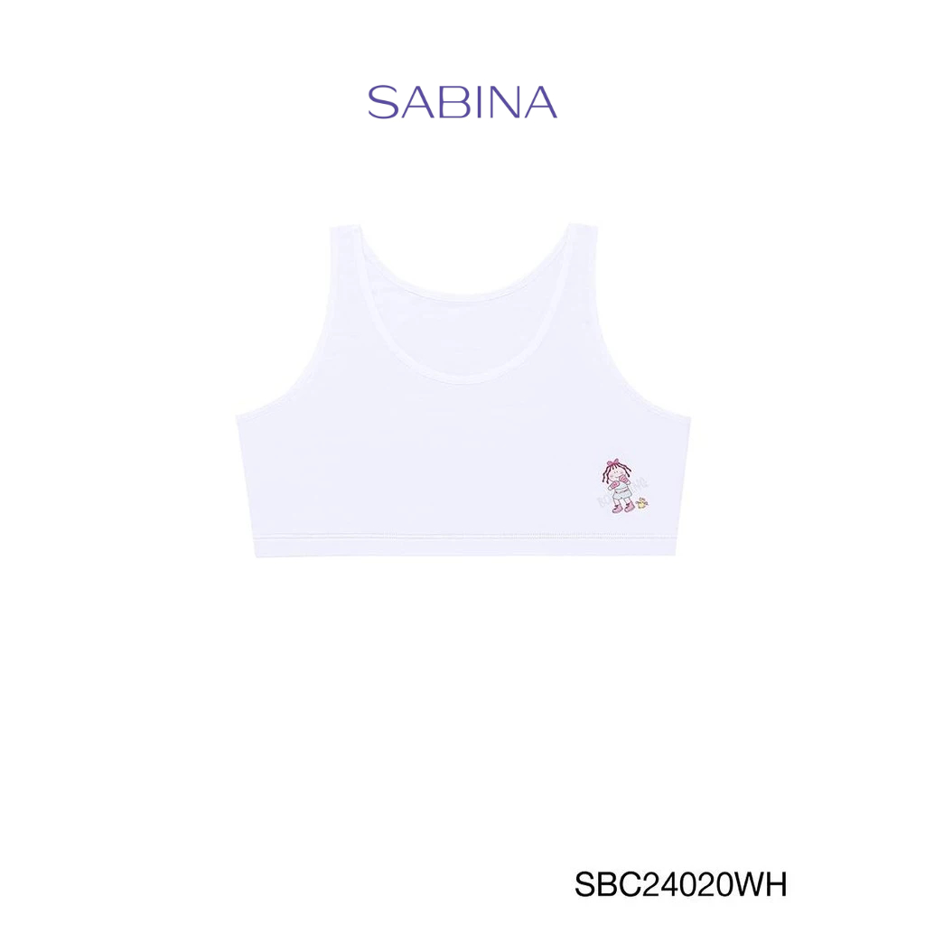 Sabina Kids Step 1 เสื้อชั้นใน ไร้โครง รหัส SBC24020WH - สีขาว | Shopee ...