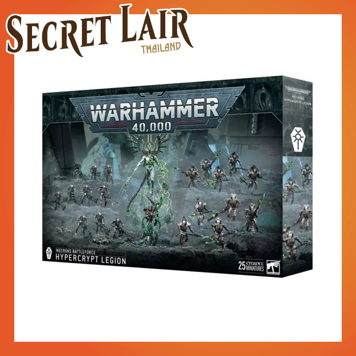 WARHAMMER 40000 : Necrons: Battleforce Hypercrypt Legion [SECRETLAIR ...