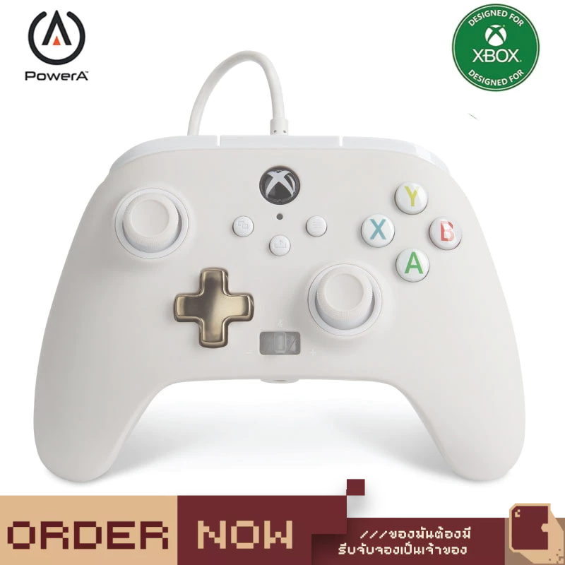 PowerA Enhanced Wired Controller for Xbox Series X|S - Mist (Officially ...
