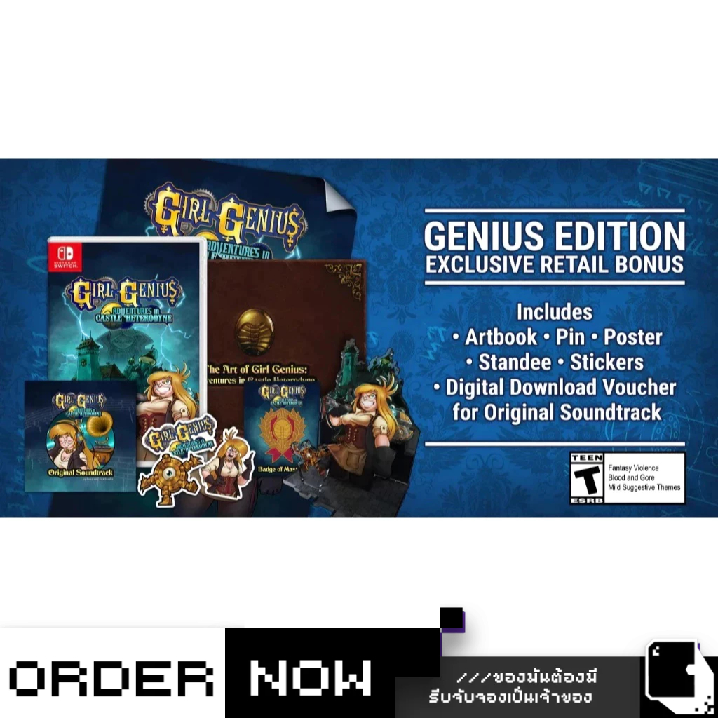 Nintendo Switch™ Girl Genius: Adventures in Castle Heterodyne (By ...