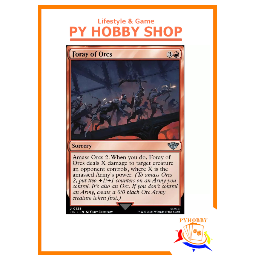 [MTG] The Lord of the Rings: Tales of Middle-earth: Foray of Orcs ...