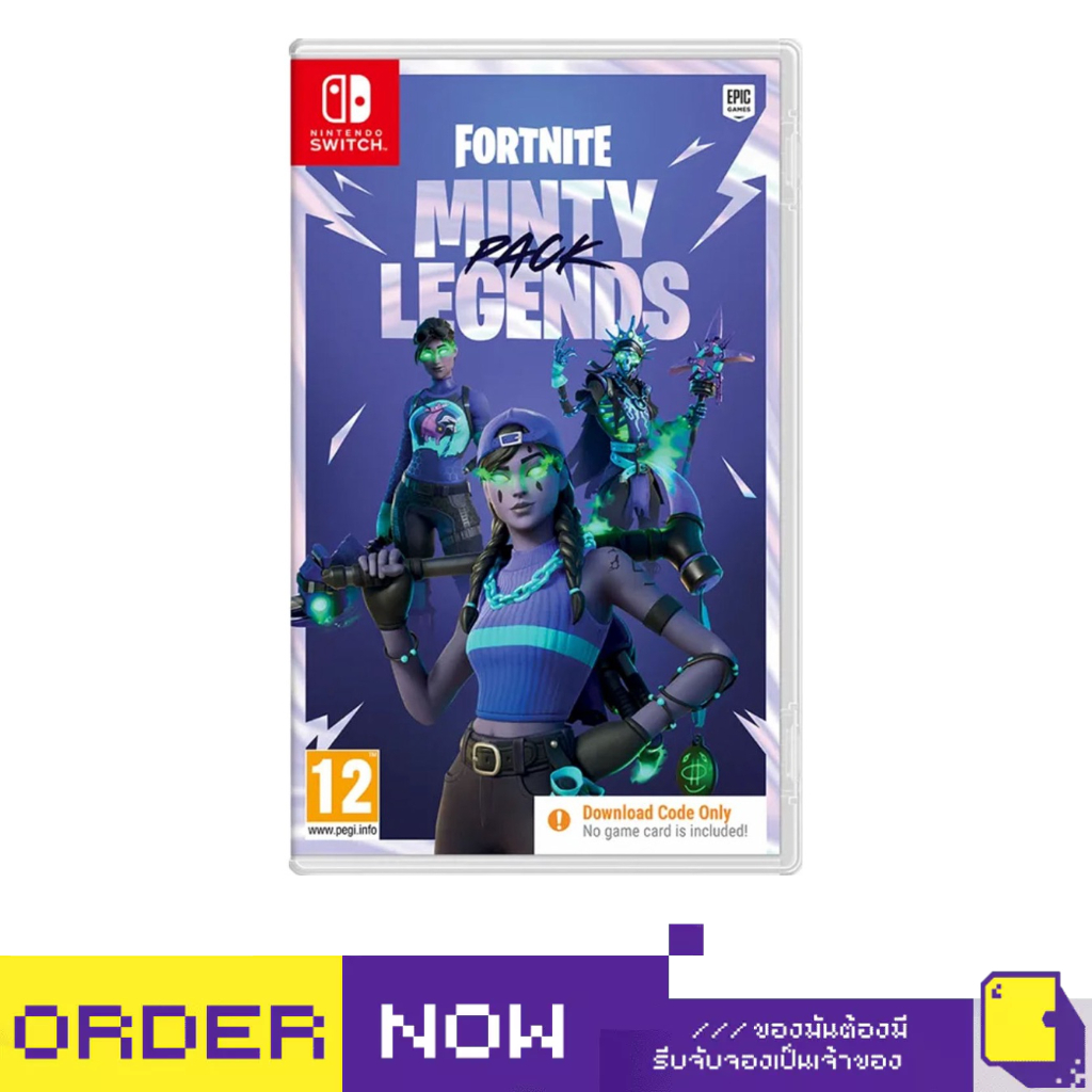 NSW FORTNITE: MINTY LEGENDS PACK (CODE IN A BOX) (เกมส์ Nintendo Switch ...