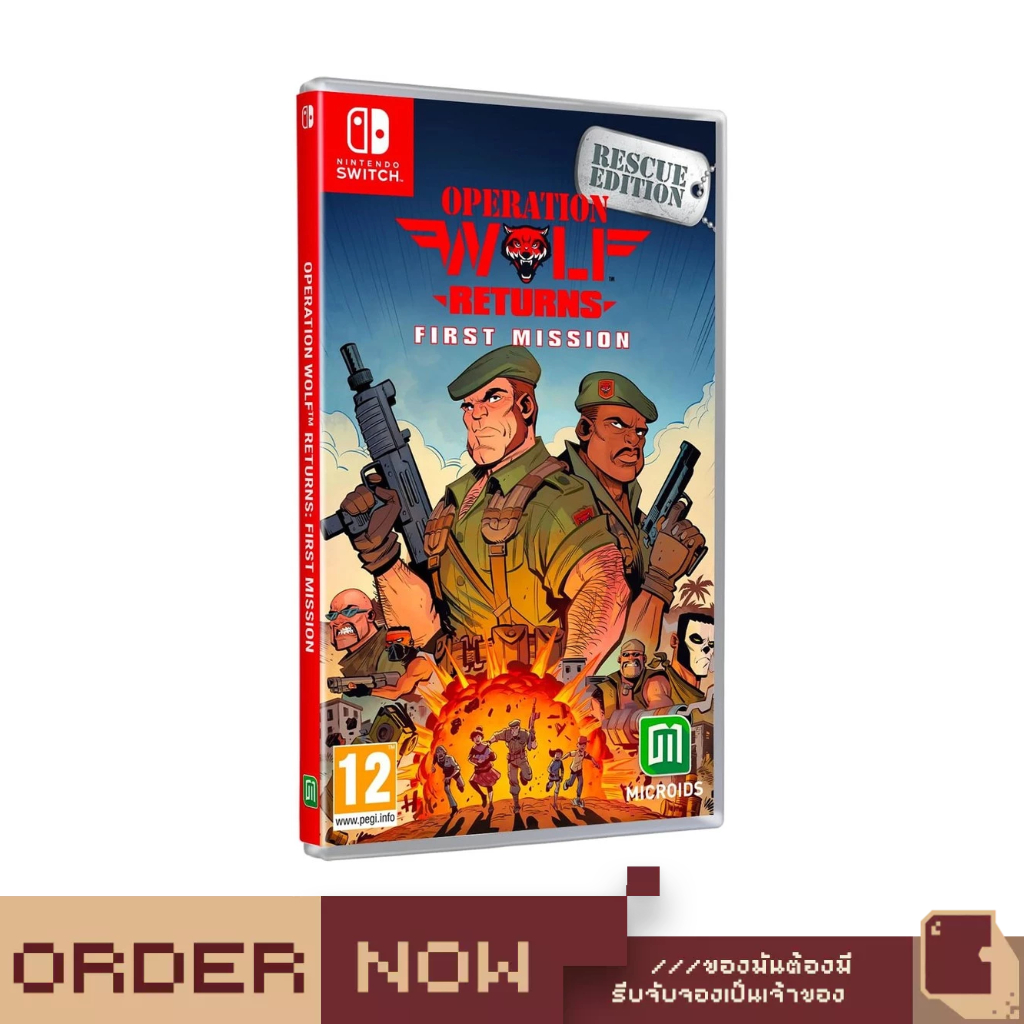Nintendo Switch™ NSW Operation Wolf Returns: First Mission [Rescue ...