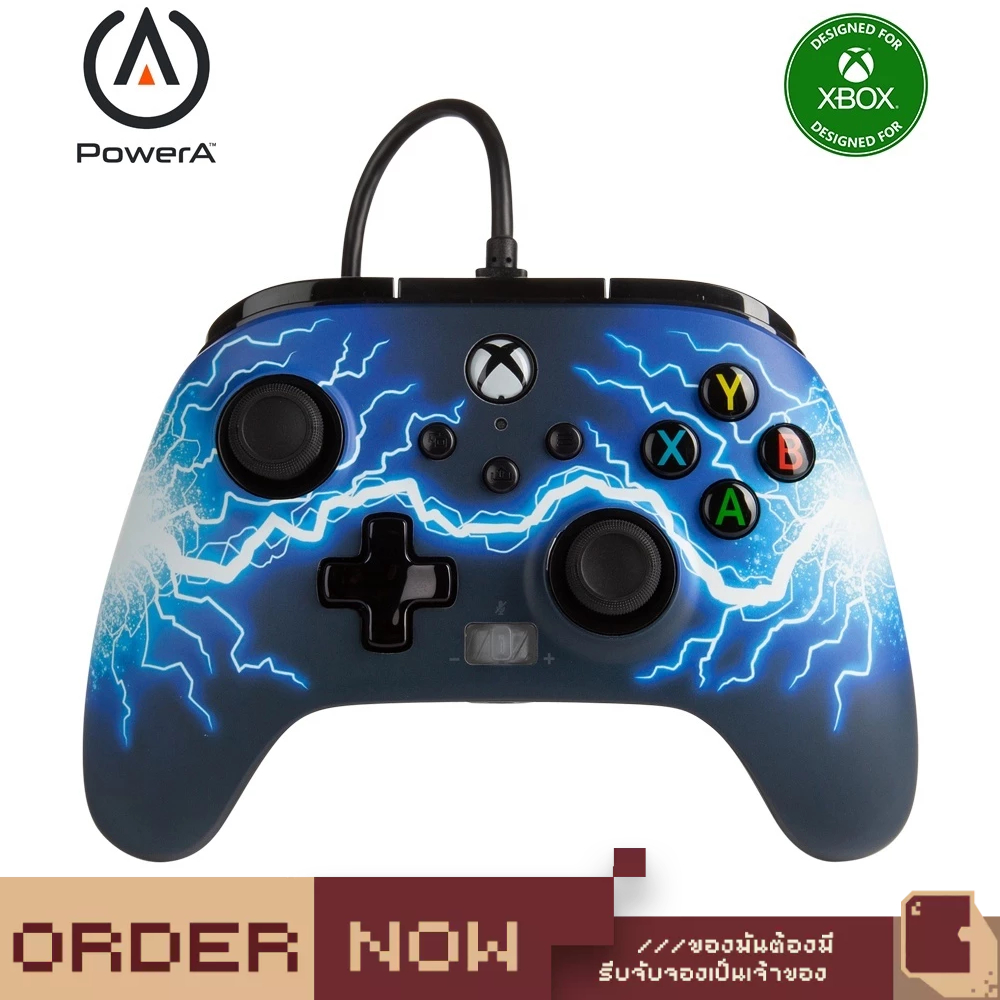 PowerA Enhanced Wired Controller for Xbox Series X|S - Arc Lightning ...