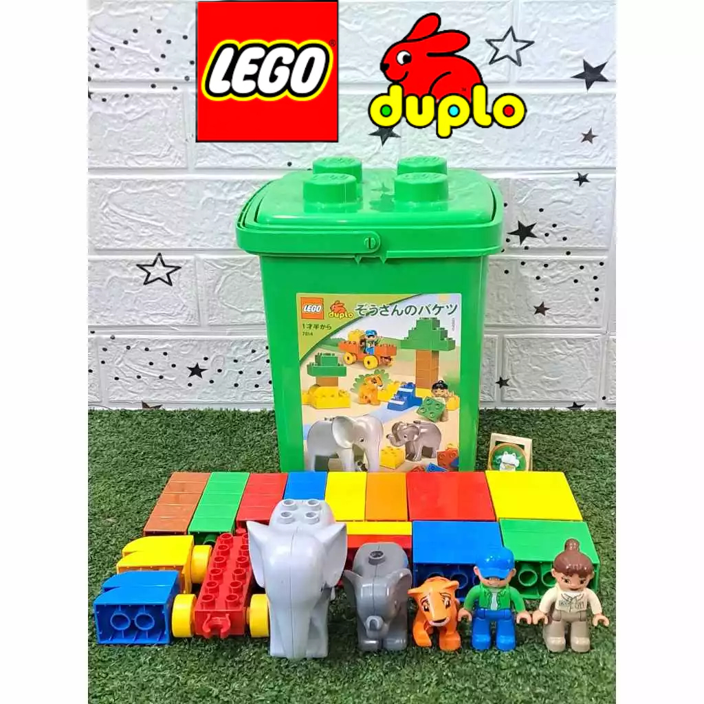 เลโก้ Lego duplo 7614 Duplo Elephant สภาพดีของแท้มือสองคะ ครบตามข้าง ...