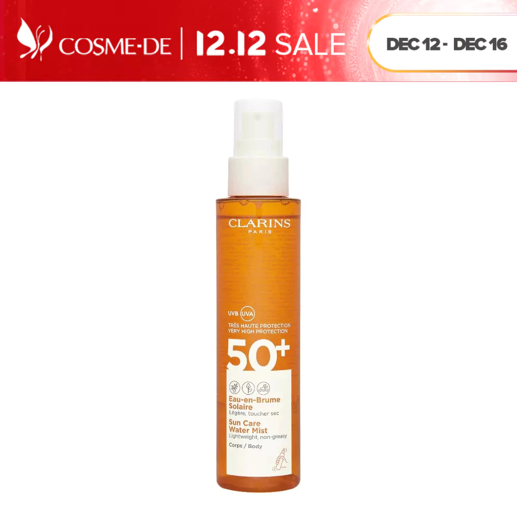 Clarins High Performance Sun Care Water Body Mist SPF50+ 150ml ไฮเพอร์ ...
