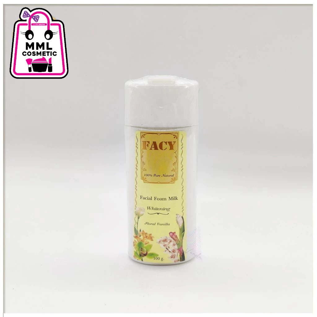 FACY เฟซี่ โฟมล้างหน้า ไวท์เทนนิ่ง เฟเชียลโฟม มิ้ลค์ 100ก. | Shopee ...