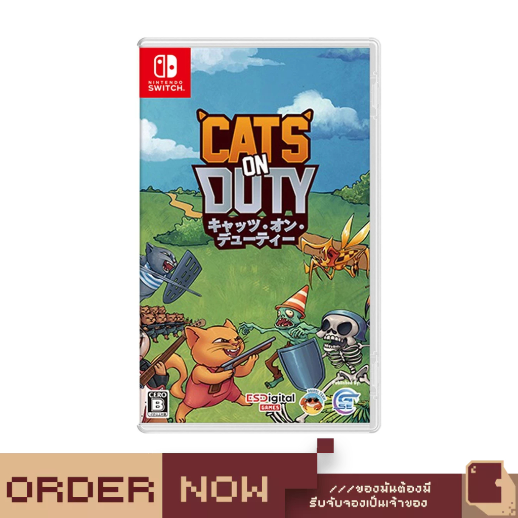 Nintendo Switch™ Cats on Duty [bY ClaSsIC GaME] | Shopee Thailand