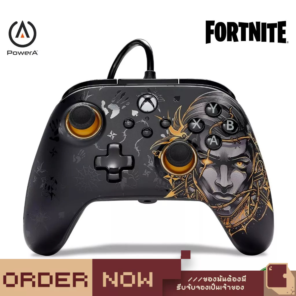 PowerA Advantage Wired Controller for Xbox Series X|S - Fortnite Midas ...