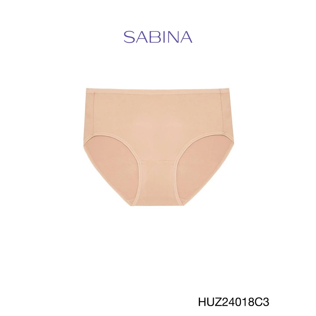 Sabina Habpy Panty กางเกงในทรงเอวสูงปานกลาง รหัส HUZ24018C3 - สีเนื้อเข้ม | Shopee Thailand