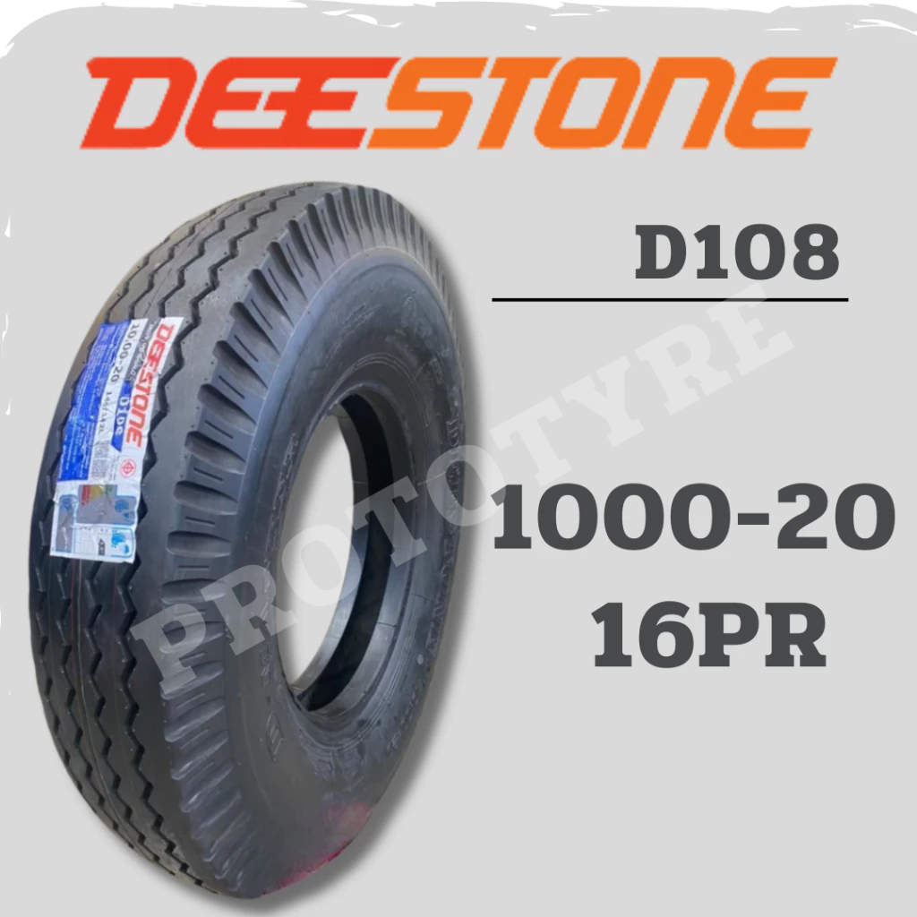 ยางรถบรรทุกผ้าใบ 10.00-20 16PR ยี่ห้อ Deestone รุ่น D108 | Shopee Thailand