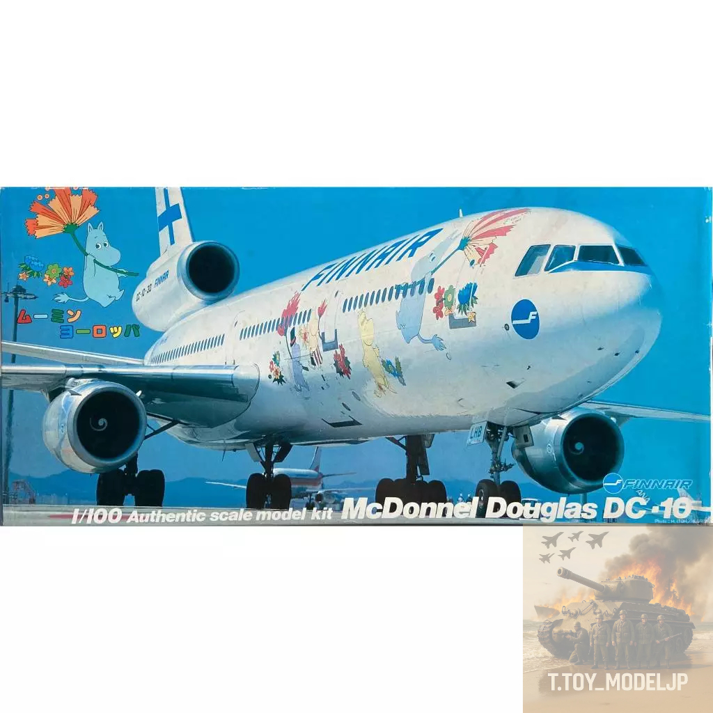 Doyusha 1/100 McDonnel Douglas DC-10 โมเดลเครื่องพาณิชย์ เครื่องบินรบ ...
