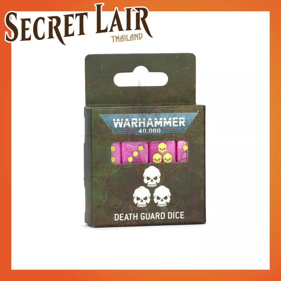 Warhammer 40000 : Death Guard Dice [SECRETLAIR] | Shopee Thailand