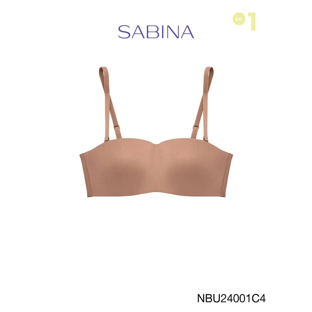 Sabina Pretty Perfect Level 1 เสื้อชั้นใน เกาะอก ไร้โครง รหัส NBU24001C4 - สีเนื้อแทน | Shopee ...