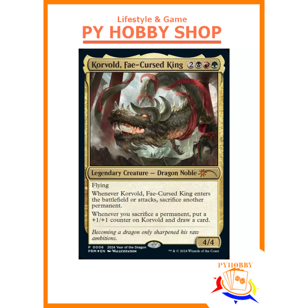 [MTG] Promotional: Korvold, Fae-Cursed King (Year of the Dragon ...