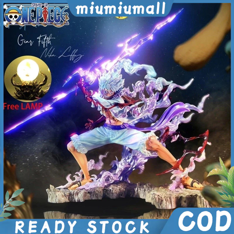 【COD】โมเดลวันพีช พร้อมกล่อง โมเดลฟิกเกอร์ 28 ซม. One Piece Fifth Gear ...