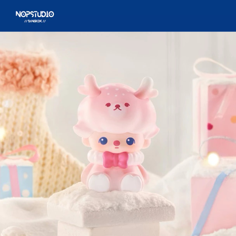 [พร้อมส่งในไทย] POP BEAN Christmas Party Series - Dimoo (Pink) | Shopee ...