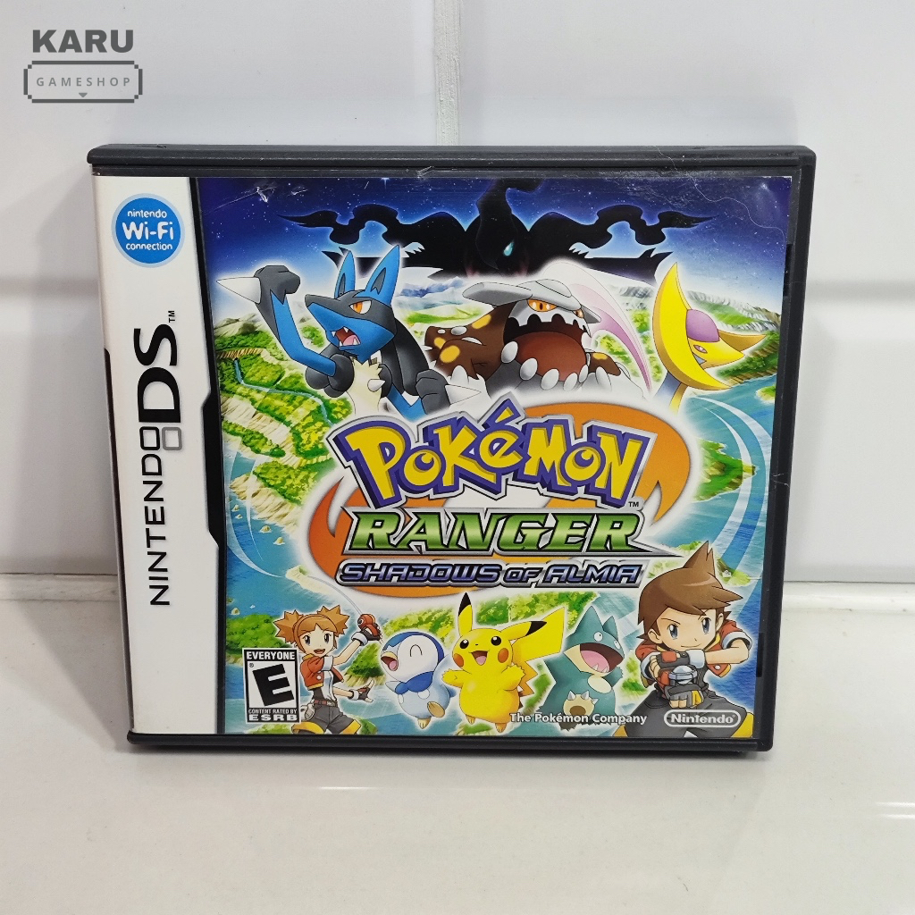 [พร้อมส่ง] มือ 2 แผ่นเกม Nintendo DS : Pokemon Ranger Shadows of Almia ...