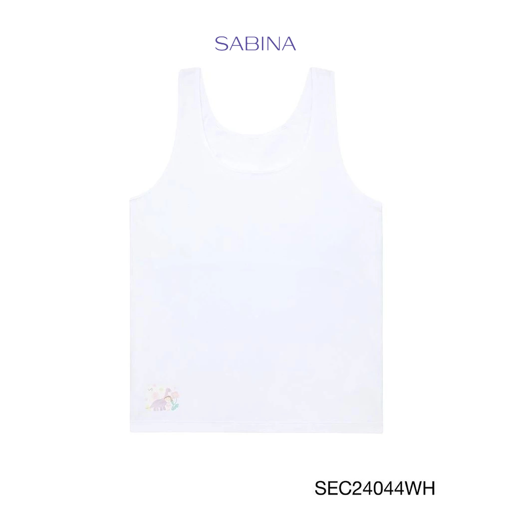 SABINA KIDS เสื้อกล้ามเด็กมีฟอง รหัส SEC24044WH - สีขาว | Shopee Thailand