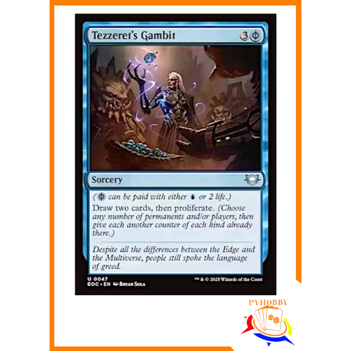 [MTG] Edge of Eternities Commander Decks: Tezzeret's Gambit | Shopee ...