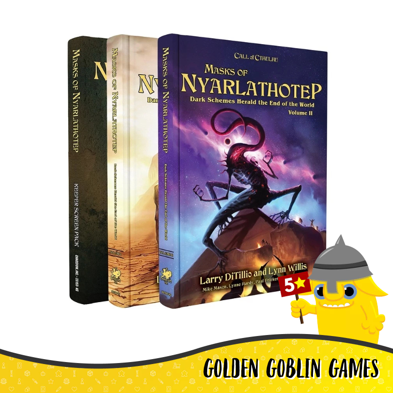 Call of Cthulhu: Masks of Nyarlathotep - Slipcase Set | Shopee Thailand