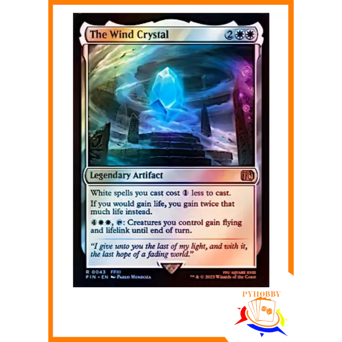 [MTG] Final Fantasy Foil: The Wind Crystal (Foil) | Shopee Thailand