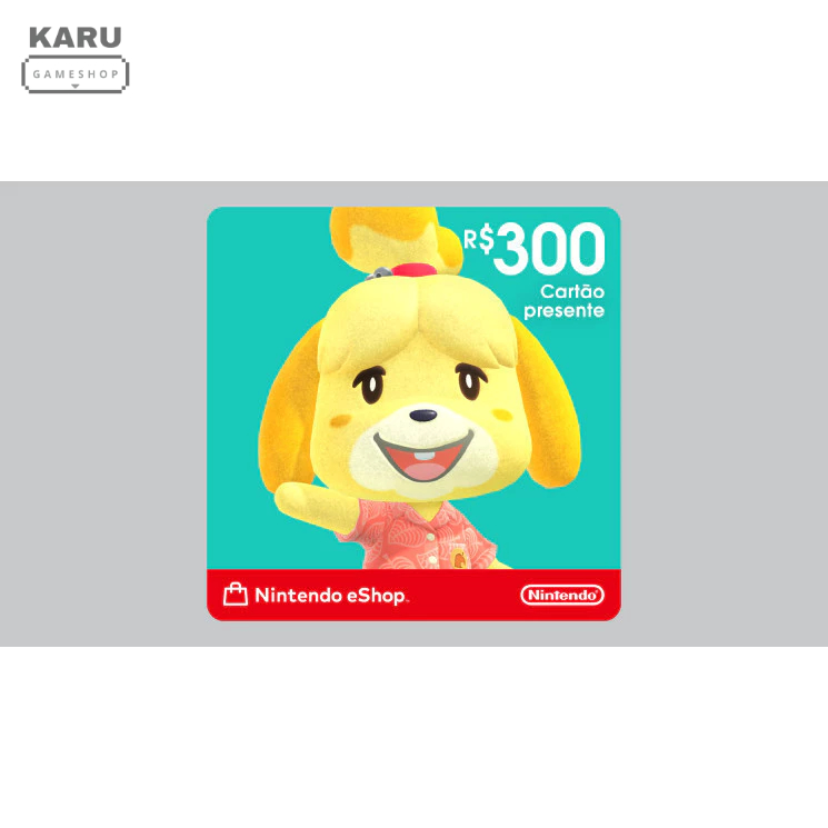 [พร้อมส่ง] มือ 1 โค้ด Nintendo eShop : 300 เรียลบราซิล สำหรับ Nintendo ...