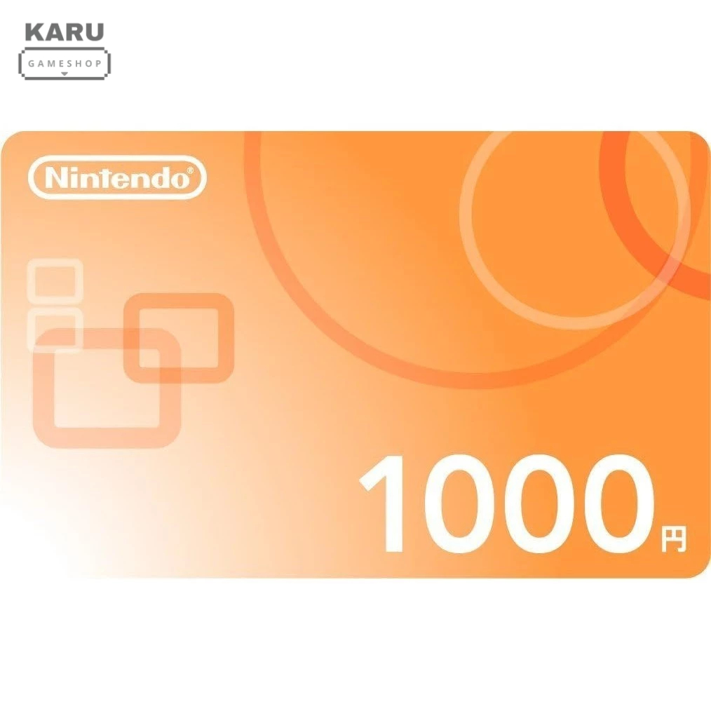 [พร้อมส่ง] มือ 1 โค้ด Nintendo eShop : 1000 เยน สำหรับ Nintendo Switch ...