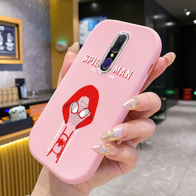 เคสสำหรับ OPPO F11 F11 Pro A9 2019 A9X เคสโทรศัพท์ฮีโร่อนิเมะกันกระแทกกลมและอ้วน | Shopee Thailand